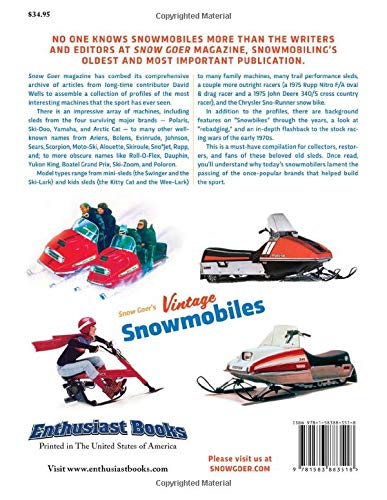 Snow Goer's Vintage Snowmobiles: Memorable Machines and Highlights ...