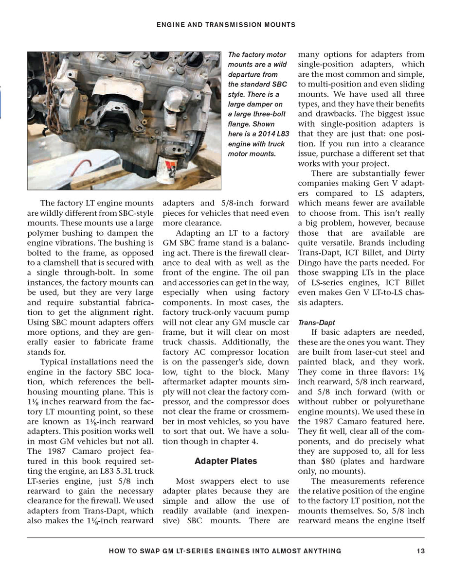 How to Swap GM LT-Series Engines into Almost Anything ...