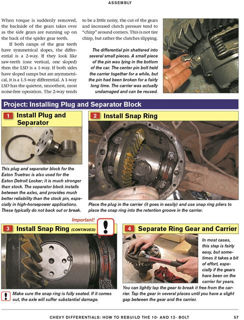 Chevy Differentials: How To Rebuild The 10- And 12-Bolt ...