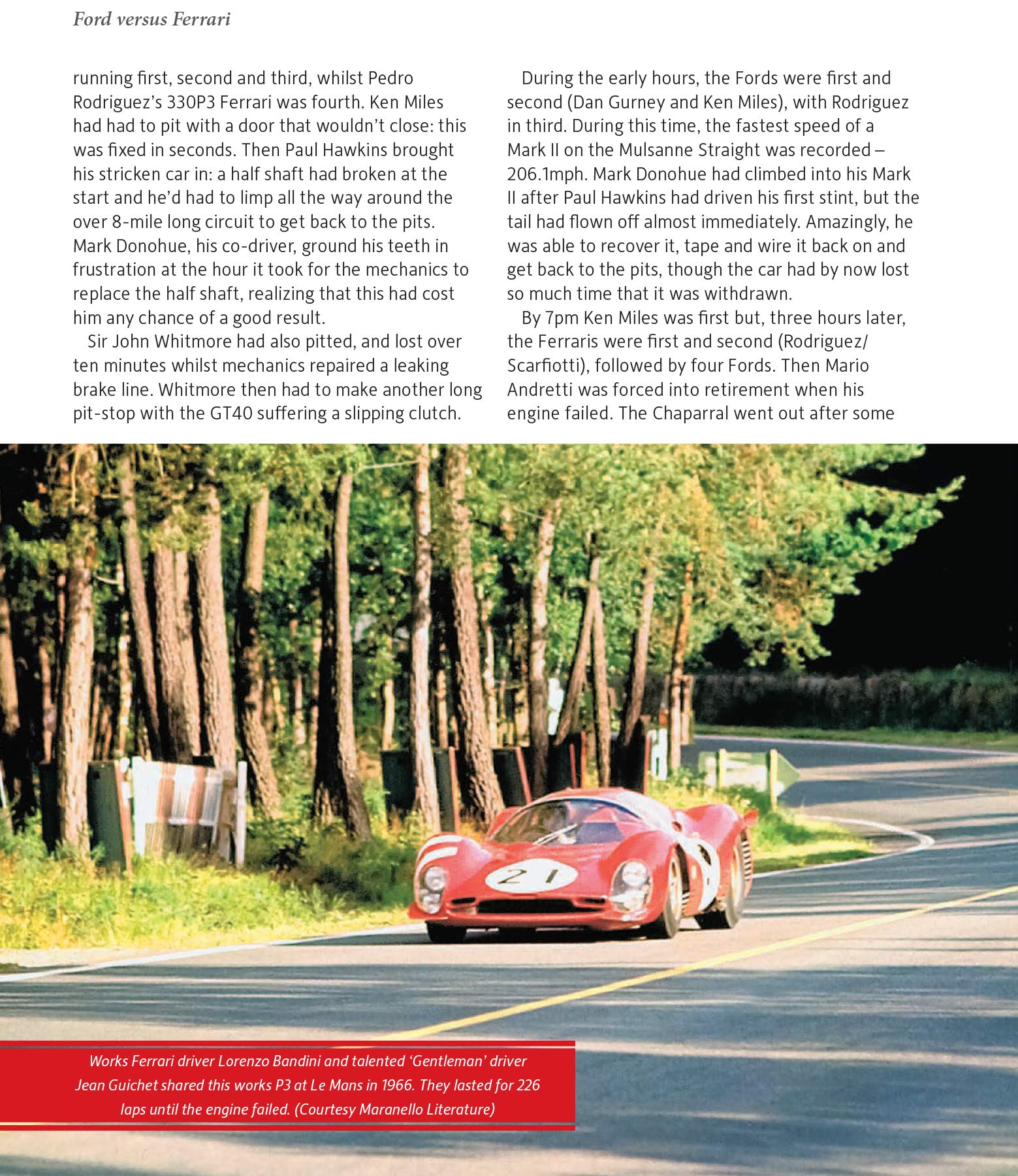 Ford versus Ferrari: The battle for supremacy at Le Mans 1966 ...