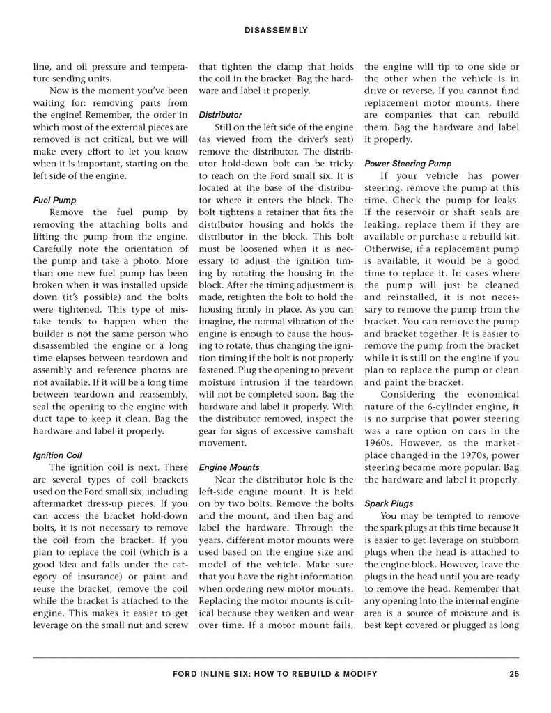 Ford Inline Six How to Rebuild & Modify | Midlife Classic Cars ...