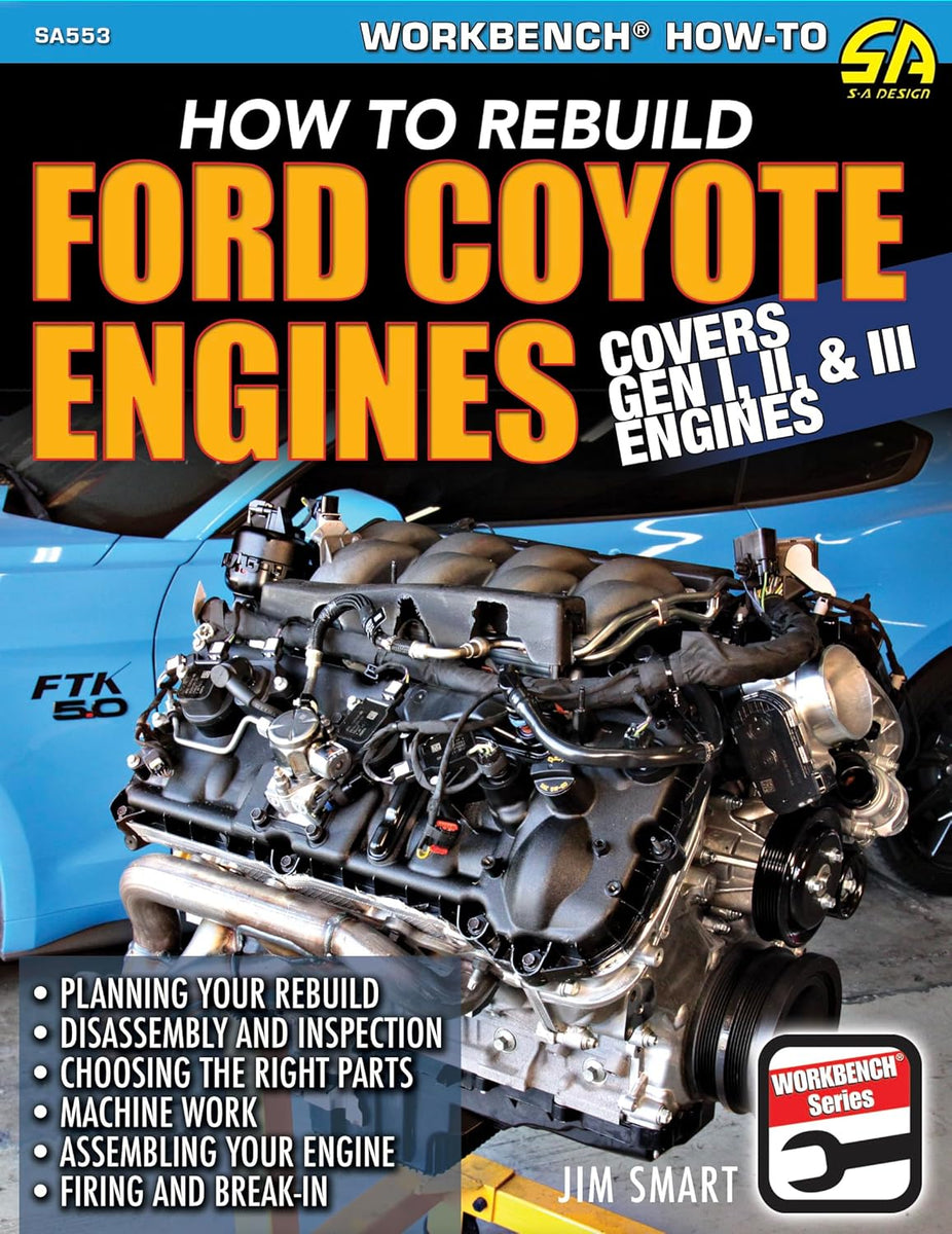 Ford Coyote Engines Rebuild & Mustang 2011-2014 Build & Modify 2 Book ...
