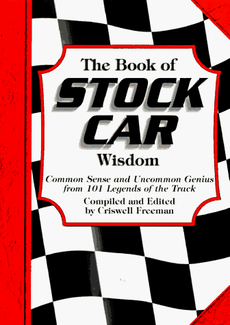 Greatest Stock Car Races & The Book of Stock Car Wisdom 2 Book Set USE ...