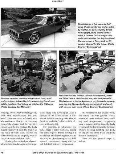 GM G-Body Performance Projects 1978-1987 (Performance How-To ...