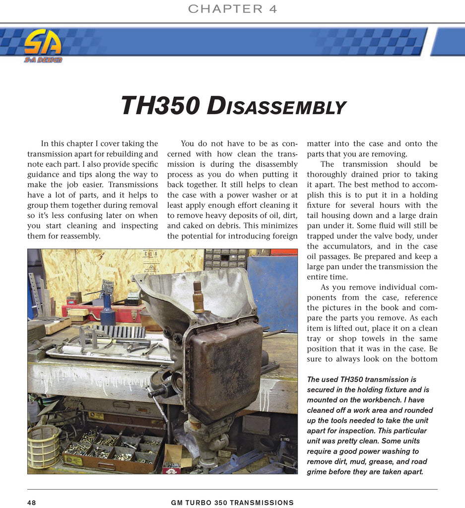 GM Turbo 350 Transmissions: How to Rebuild and Modify ...