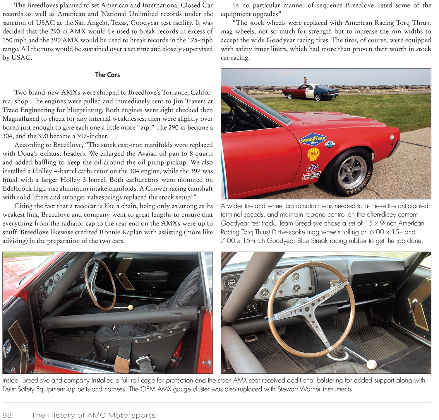 The History Of Amc Motorsports: Trans-Am, Quarter-Mile, Nascar ...