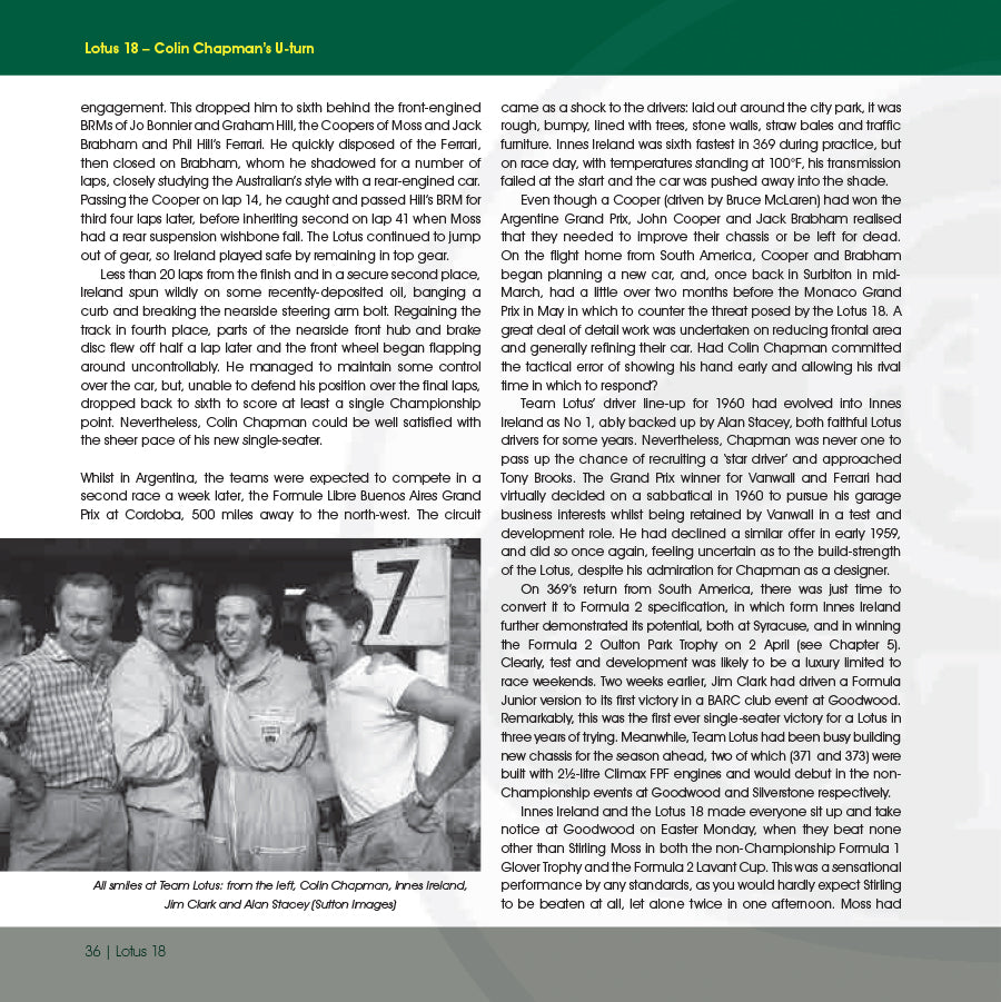 Lotus 18: Colin Chapman'S U-Turn | Midlife Classic Cars ...