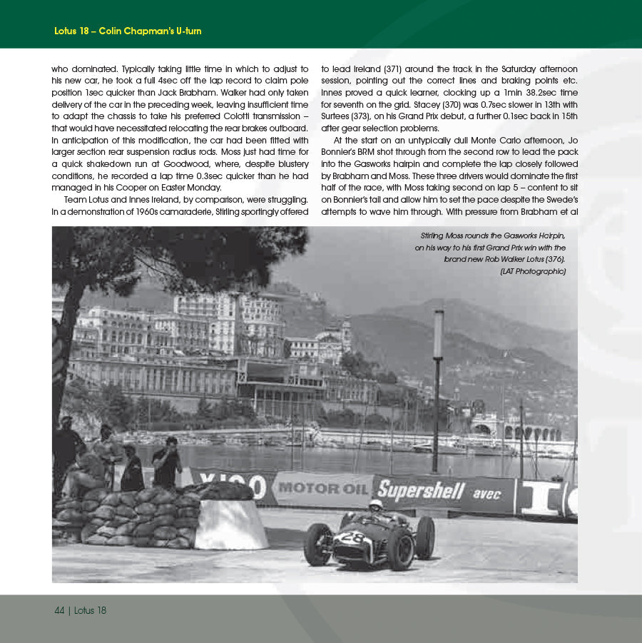 Lotus 18: Colin Chapman'S U-Turn | Midlife Classic Cars ...