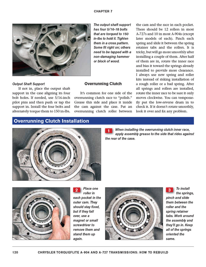 Chrysler Torqueflite A-904 & A-727 Transmissions: How To Rebuild ...
