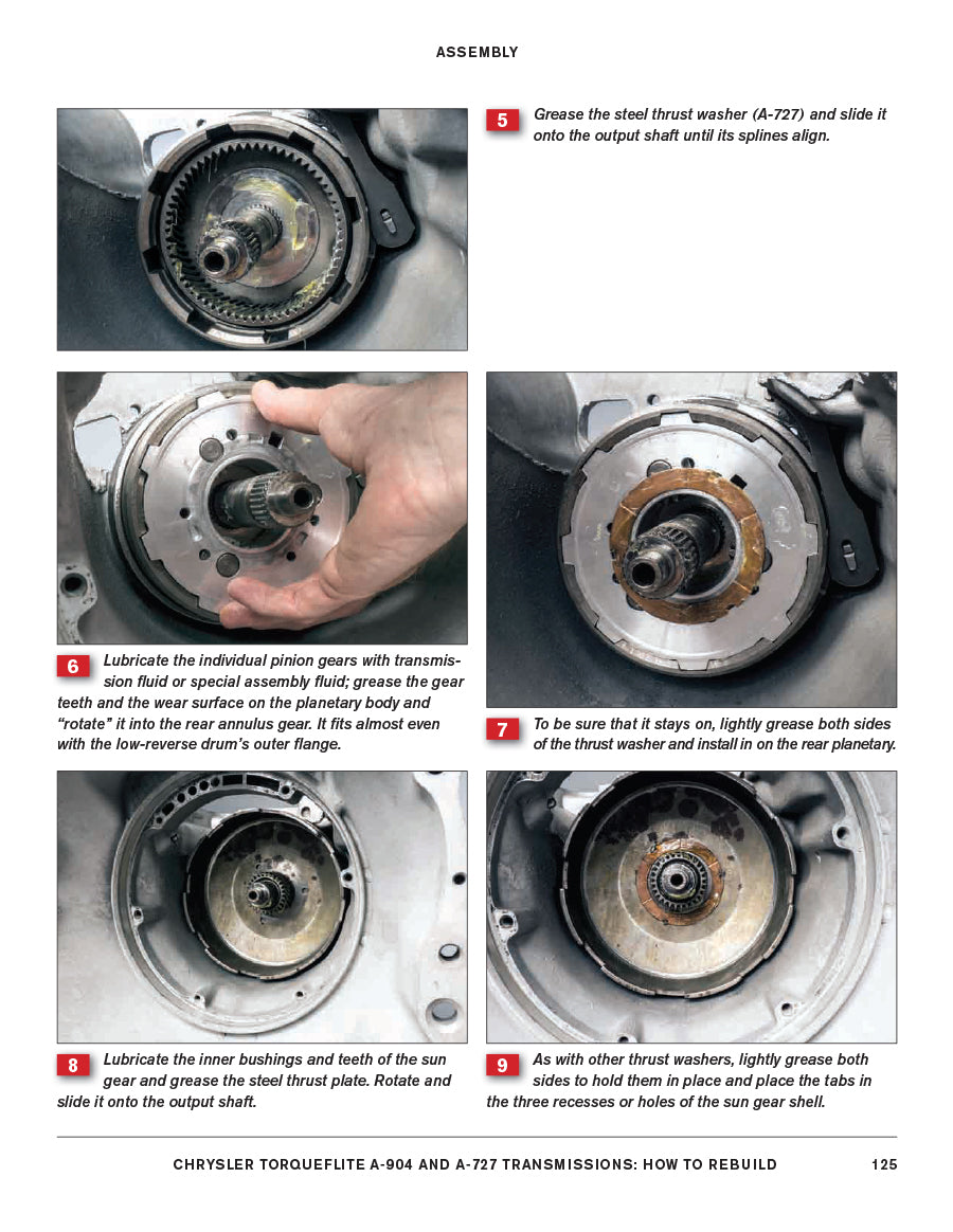 Chrysler Torqueflite A-904 & A-727 Transmissions: How To Rebuild ...