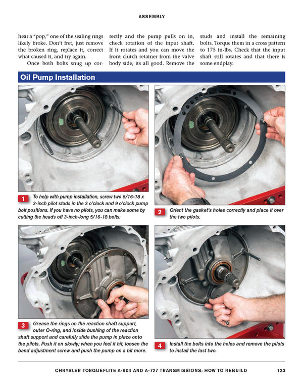 Chrysler Torqueflite A-904 & A-727 Transmissions: How To Rebuild ...
