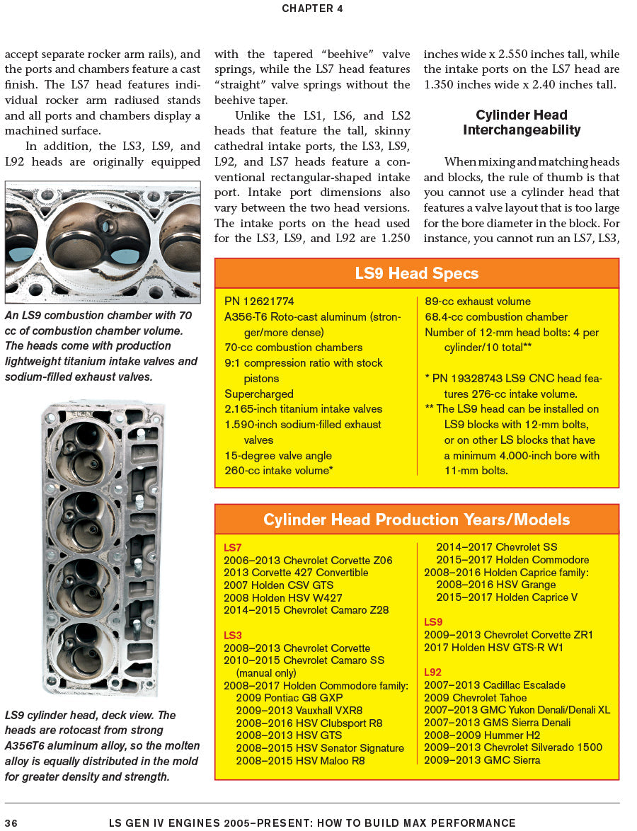 Ls Gen Iv Engines 2005 - Present: How To Build Max Performance ...