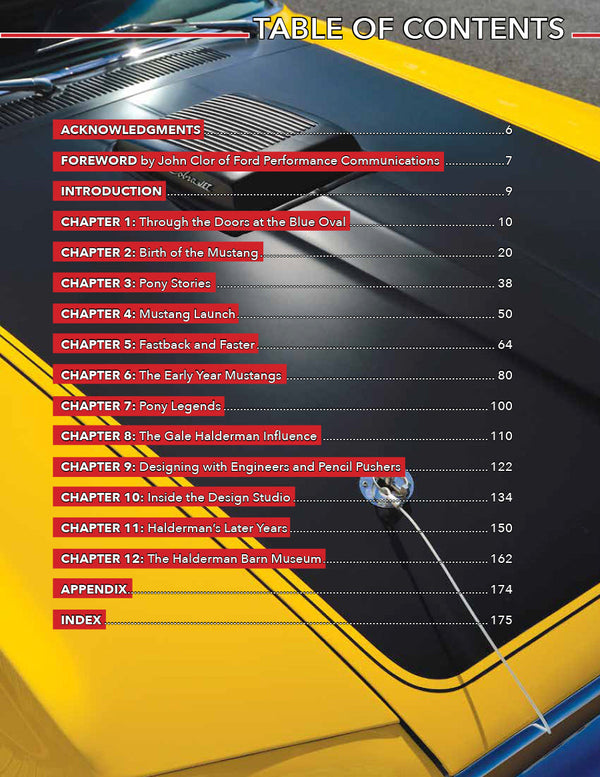 Mustang By Design: Gale Halderman And The Creation Of Ford'S Iconic ...