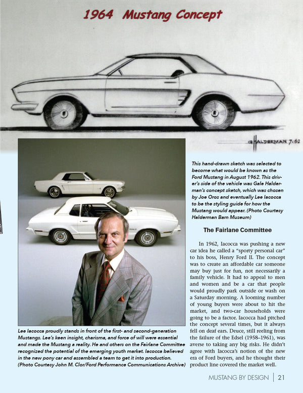 Mustang By Design: Gale Halderman And The Creation Of Ford'S Iconic ...
