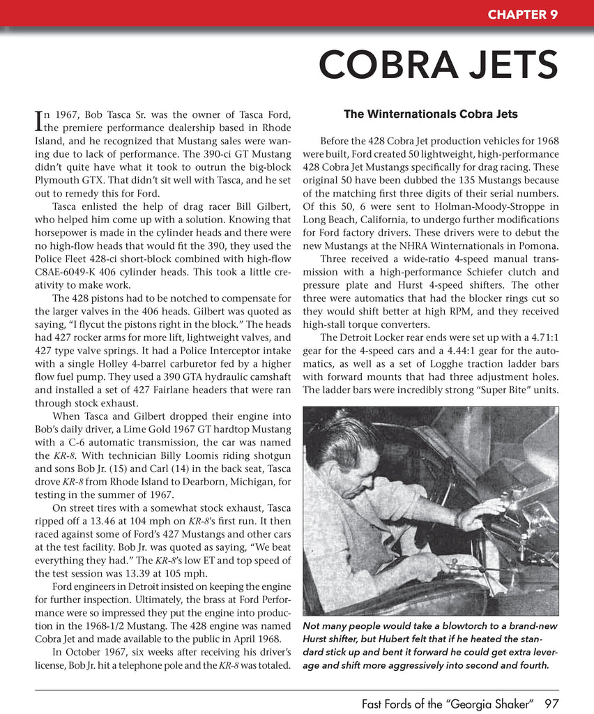 Hubert Platt: Fast Fords of the "Georgia Shaker" – MidlifeClassicCars.com