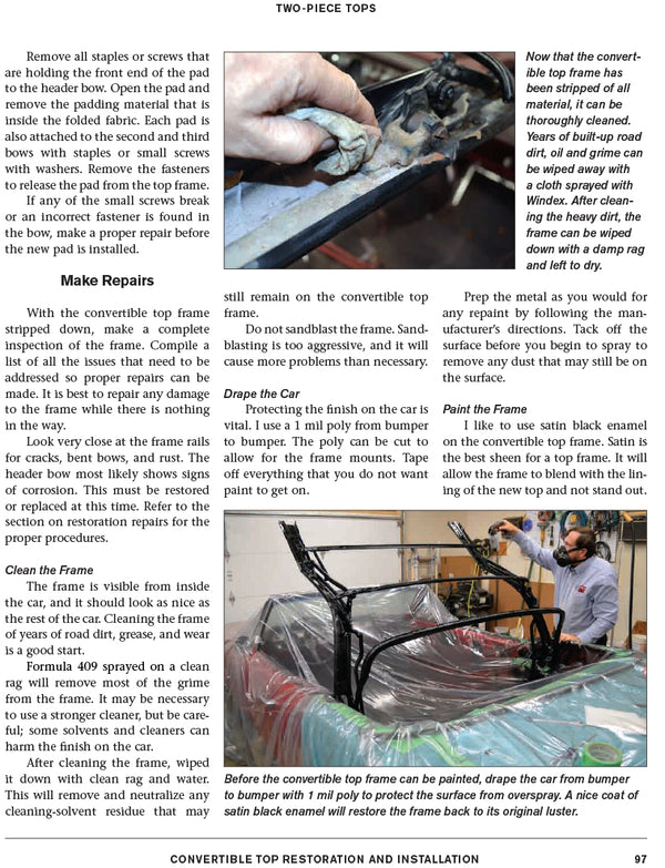 Convertible Top Restoration and Installation – MidlifeClassicCars.com