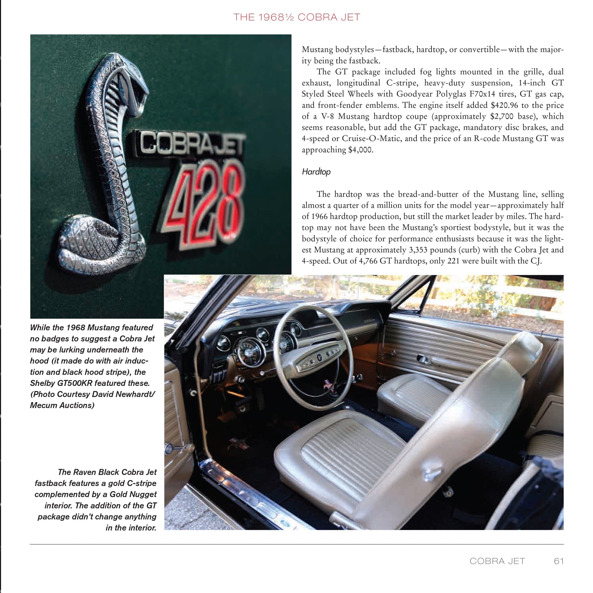 Cobra Jet The History of Ford’s Greatest High-Performance Muscle Cars ...