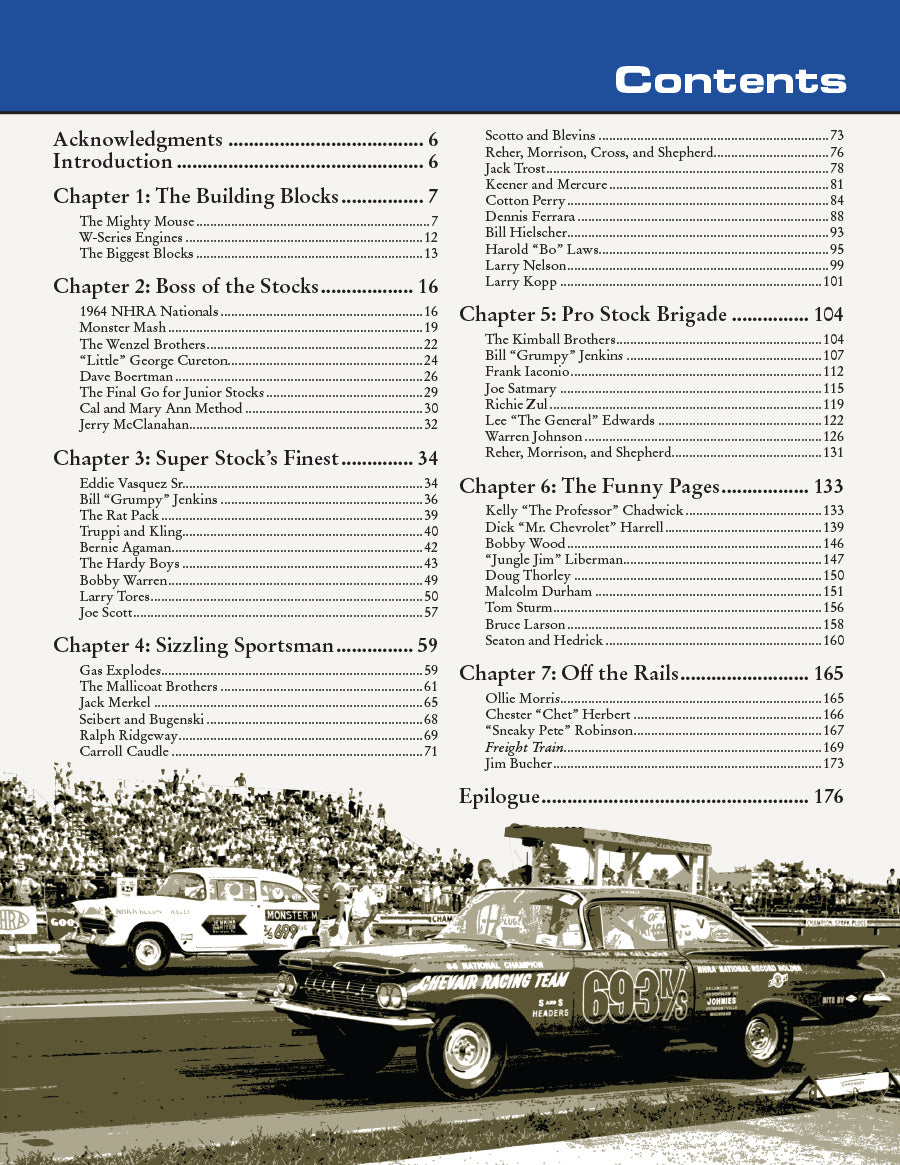 CHEVY DRAG RACING 1955-1980: A CELEBRATION OF BOWTIE'S SUCCESS AT THE ...