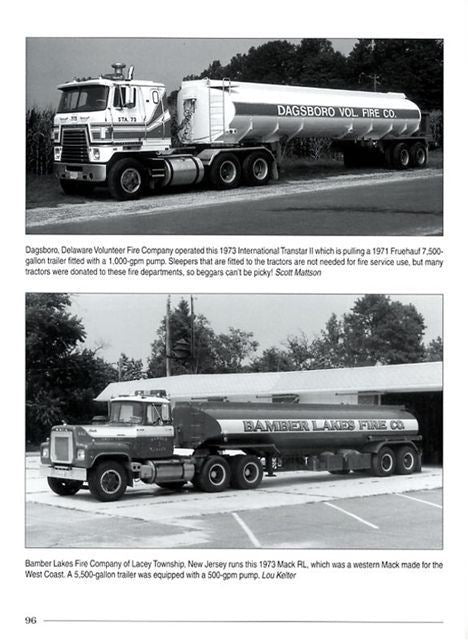 Firefighting Tanker Trucks And Tenders: A Fire Apparatus Photo Gallery ...