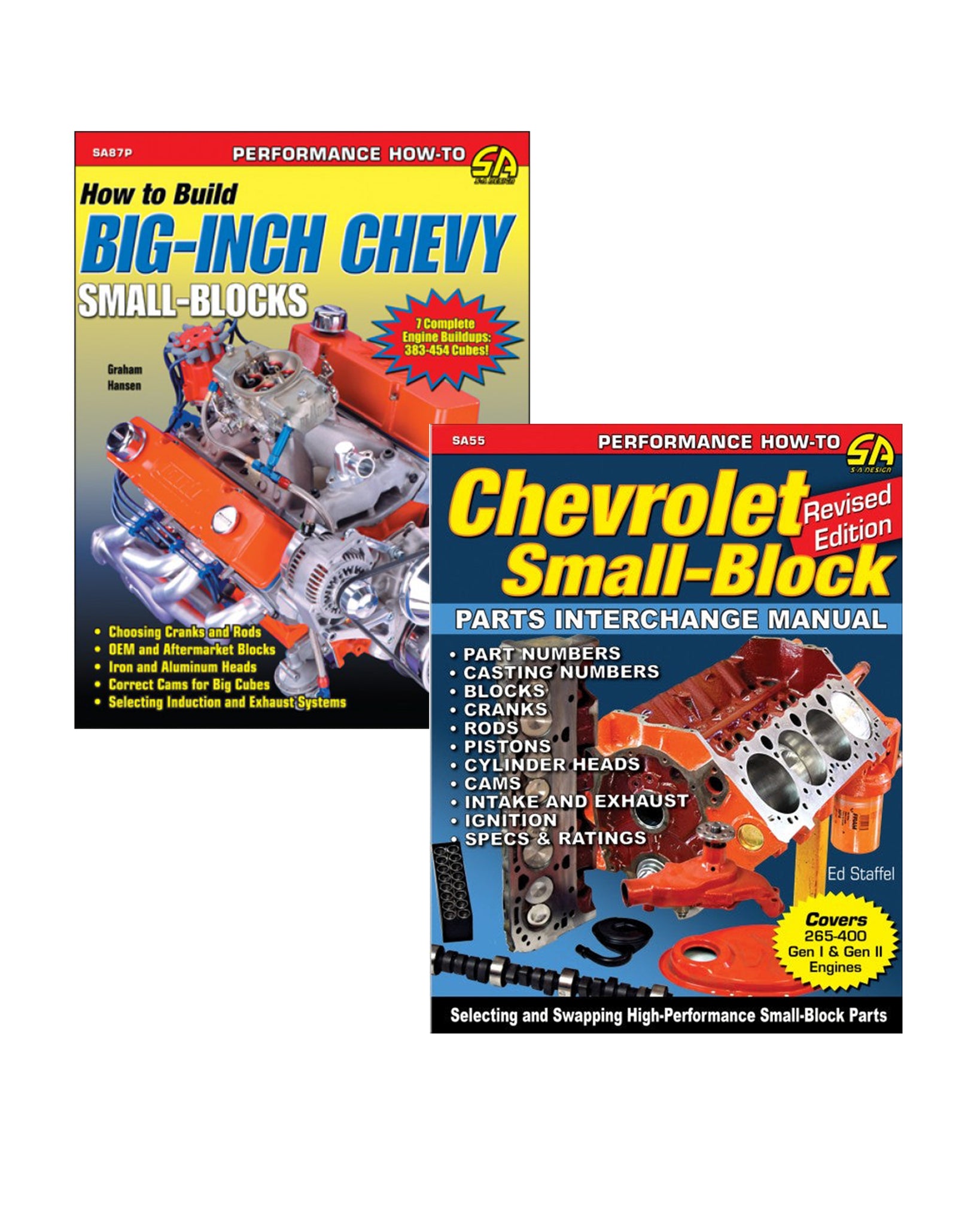 Chevy Small-Blocks: How To Build Big-Inch & Parts Interchange Manual 2 ...
