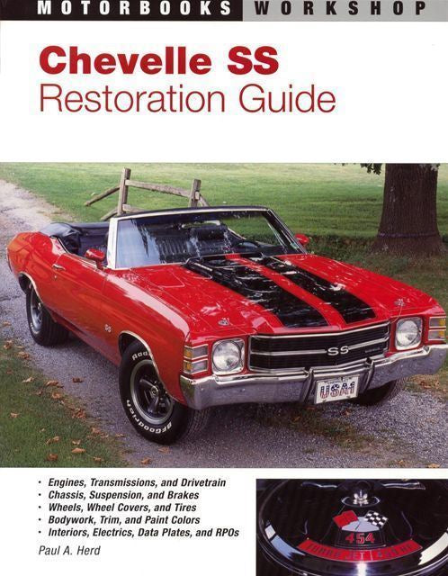 1978 Chevrolet Service Manual & Chevelle SS Restoration Guide 2 Book ...