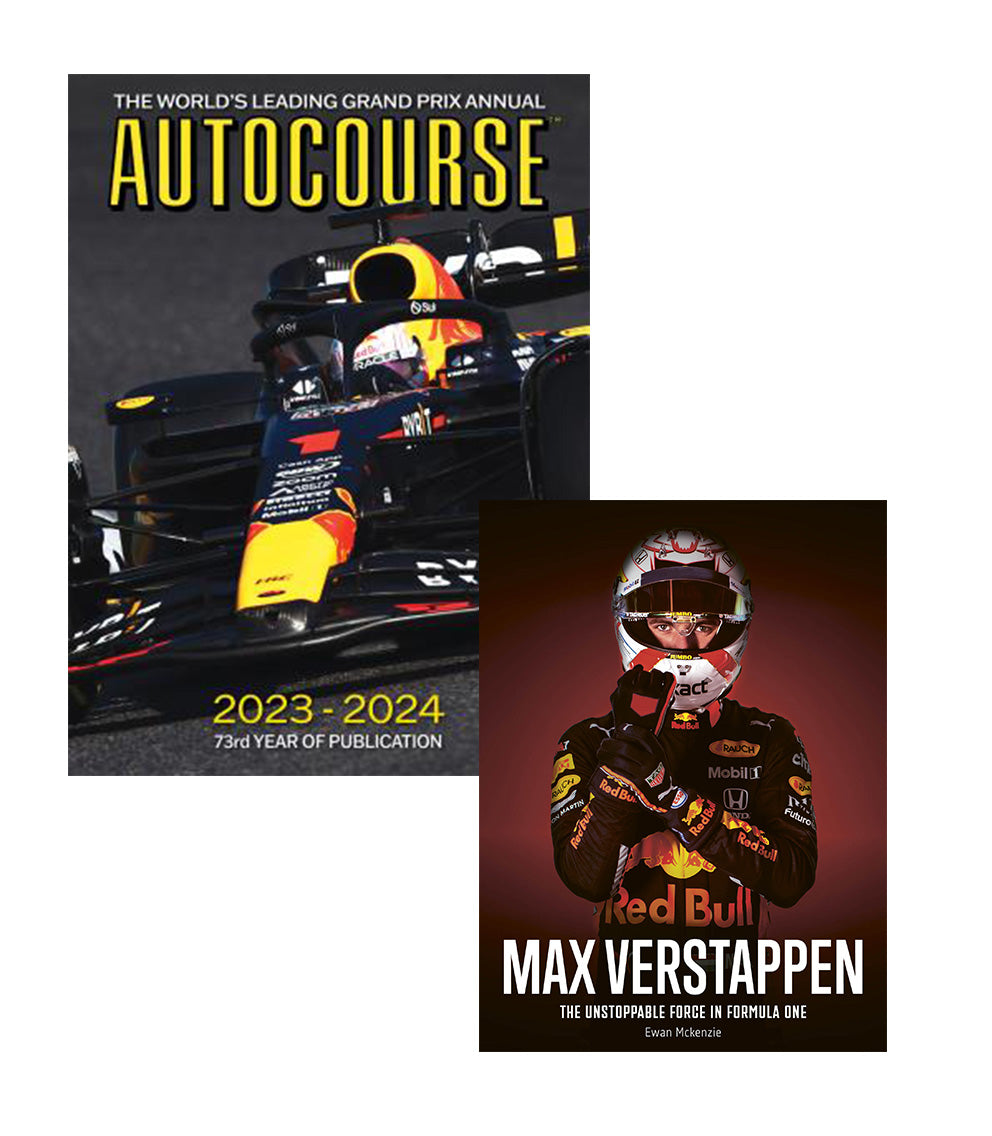 Max Verstappen & AUTOCOURSE 2023-2024 ANNUAL 2 Book Set ...
