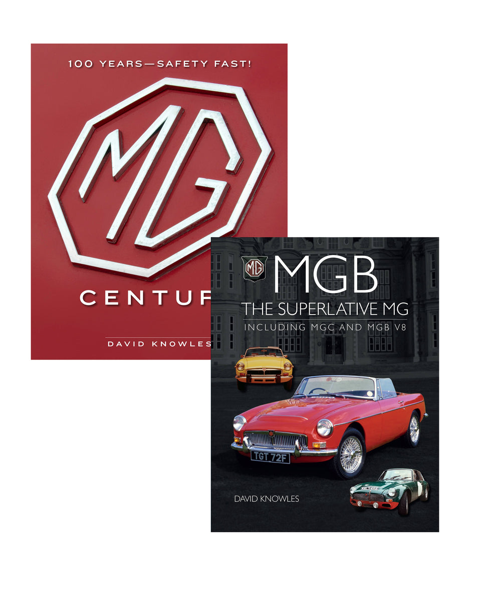 MG Century & MGB Superlative MG 2 Book Set – MidlifeClassicCars.com