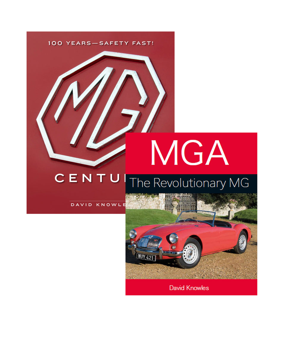 MG Century & MGA The Revolutionary MG 2 Book Set – MidlifeClassicCars.com