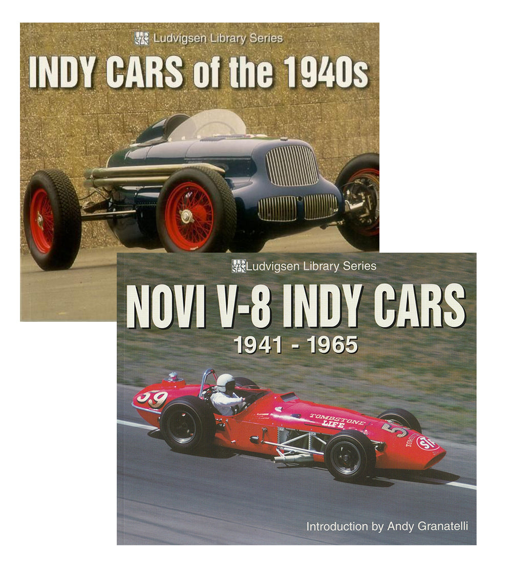 Novi V-8 Indy Cars 1941-1965 & Indy Cars Of The 1940s 2 Book Set ...