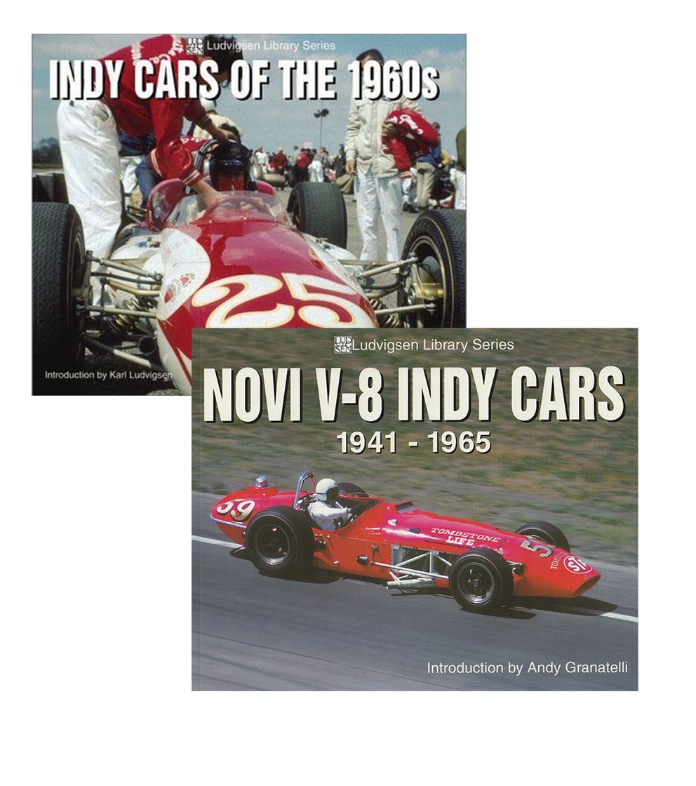 Novi V-8 Indy Cars 1941-1965 & Indy Cars Of The 1960s 2 Book Set ...