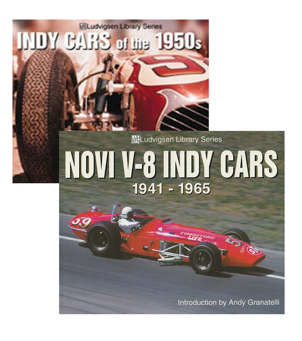 Novi V-8 Indy Cars 1941-1965 & Indy Cars Of The 1950s 2 Book Set ...