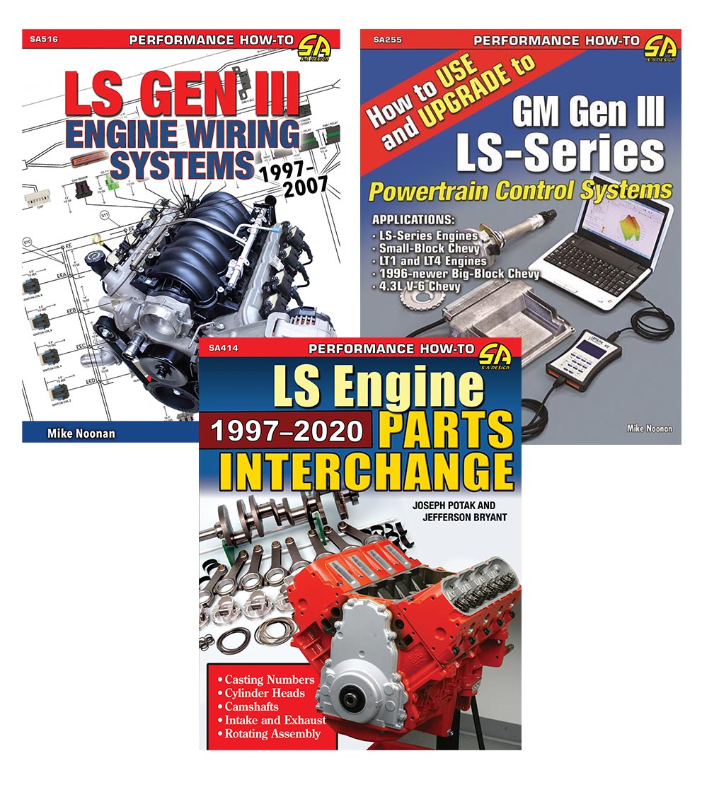 Gen III LS Engine Control & Wiring Upgrade 3 Book Set ...