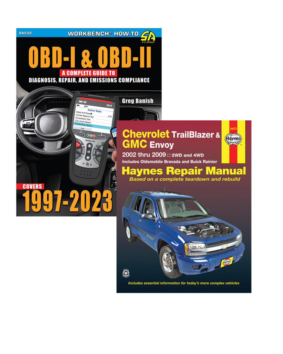 OBD-I & OBD-II Guide & Chevrolet Trailblazer & GMC Envoy 2 Book Set ...