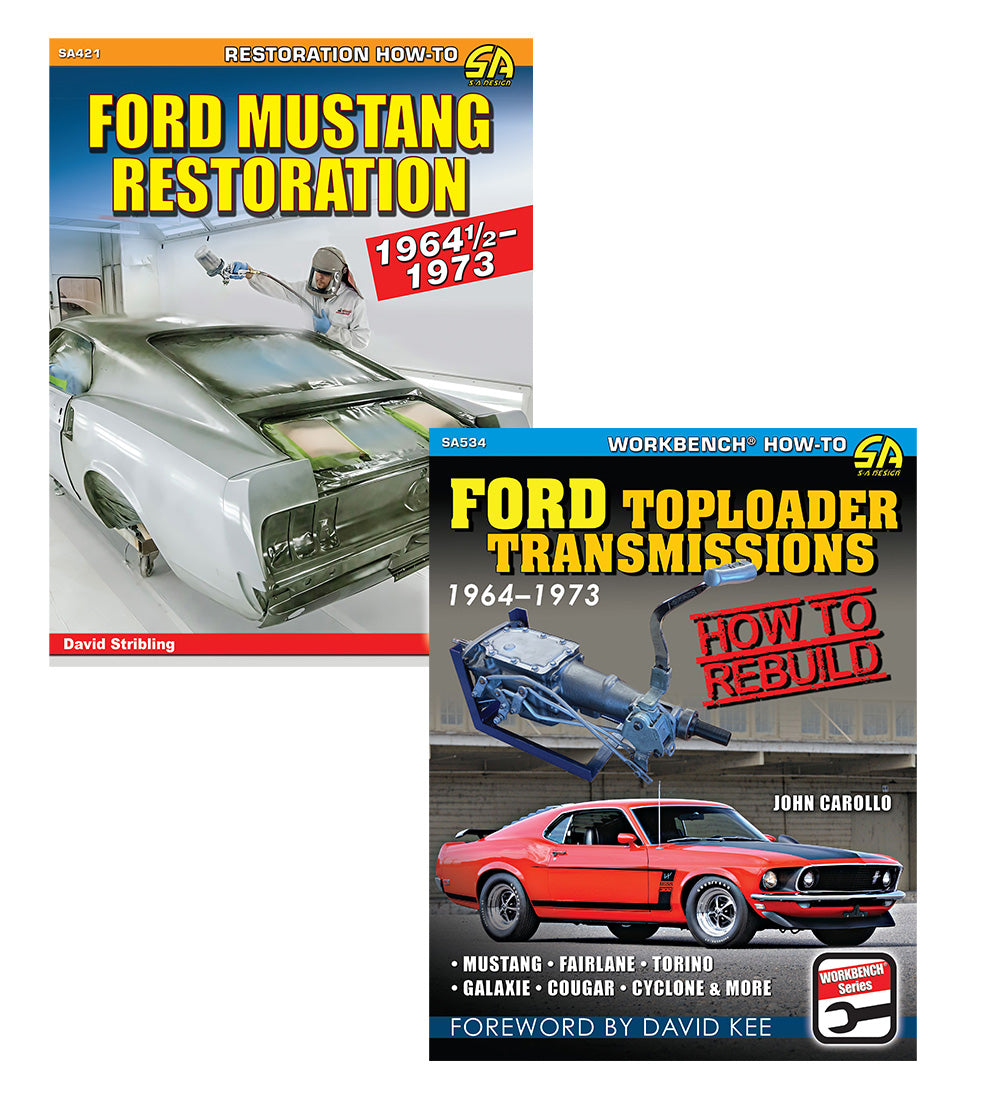 Mustang Restoration & Ford Toploader Transmissions 1964-1973 2 Book ...