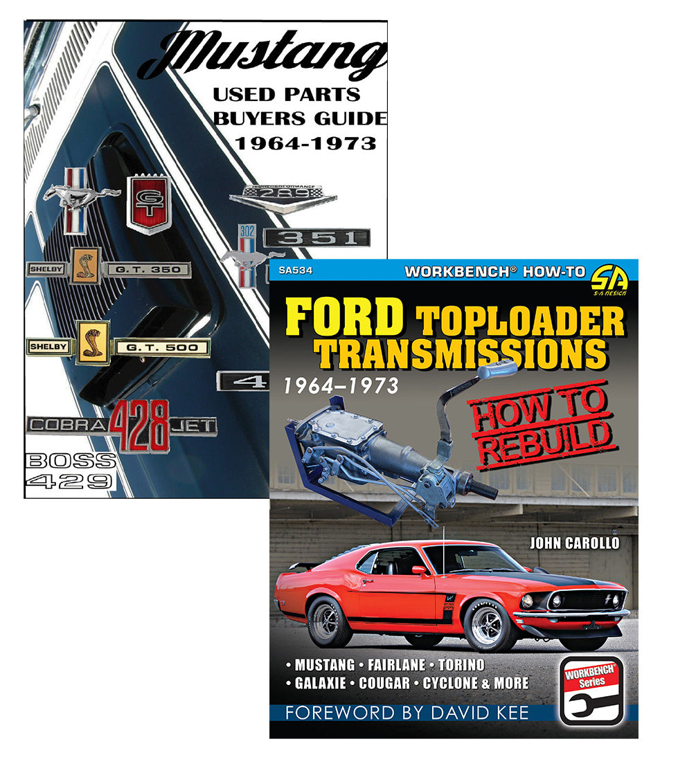 Ford Toploader Transmissions & Mustang Used Parts Guide 2 Book Set ...