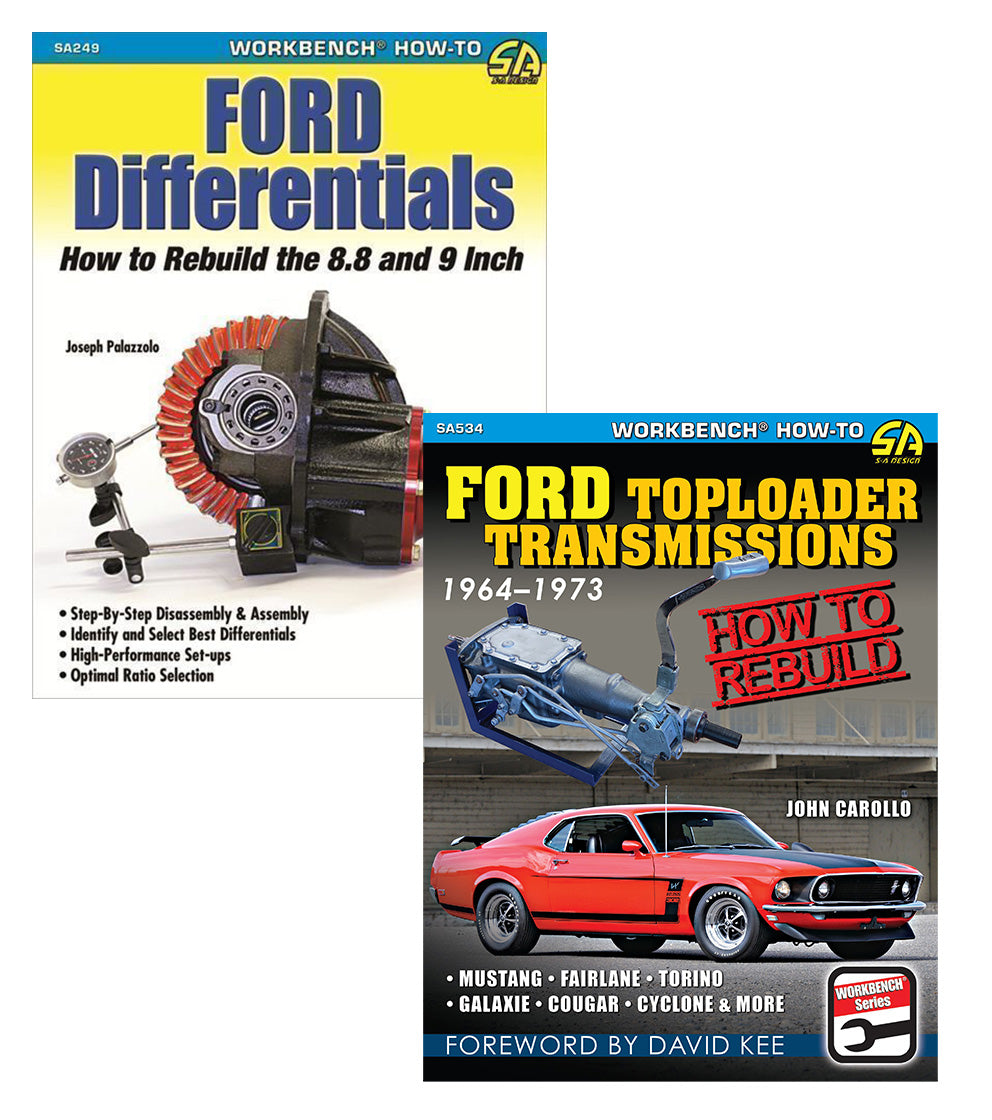 Ford Differentials & Toploader Transmissions 1964-1973 2 Book Set ...