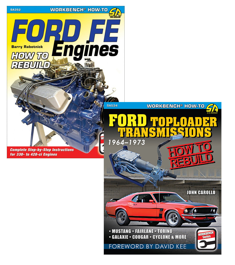 How To Rebuild Ford Fe Engines & Toploader Transmissions 2 Book Set ...