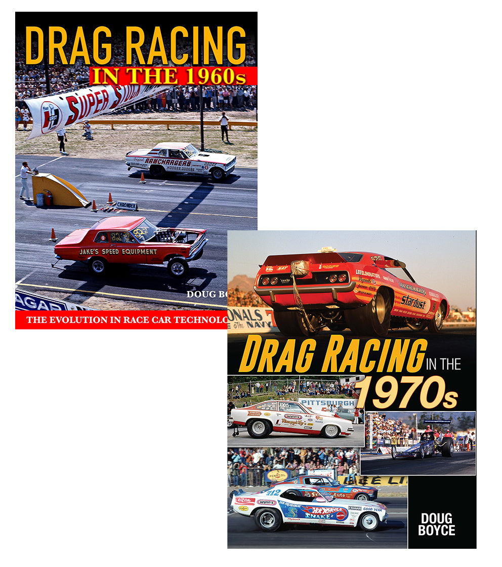 Drag Racing in the 1960s & 1970s 2 Book Set – MidlifeClassicCars.com