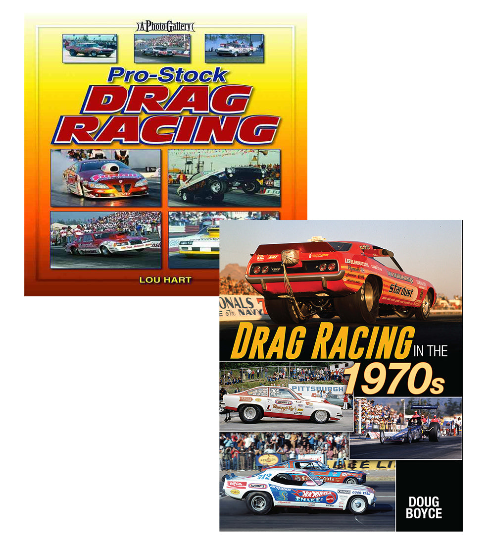 Drag Racing in the 1970s & Pro Stock Drag Racing 2 Book Set ...