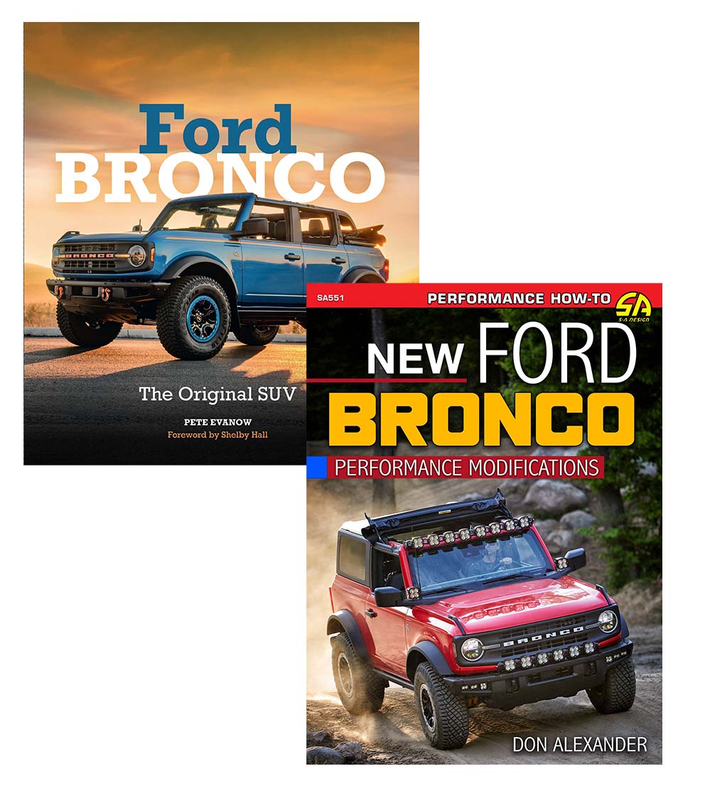 Ford Bronco Performance Modifications & The Original SUV 2 Book Set ...