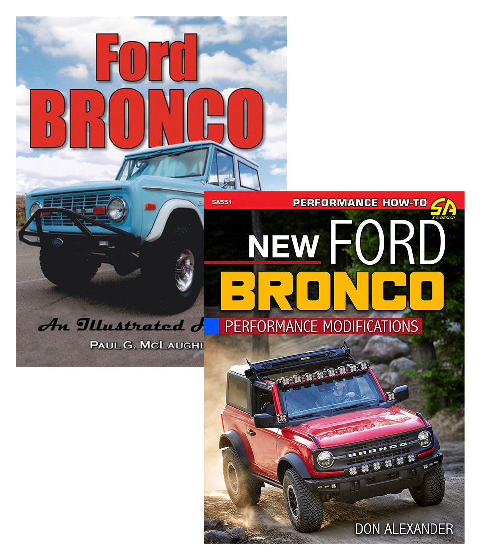 Ford Bronco: Performance Modifications & Illustrated History 2 Book ...