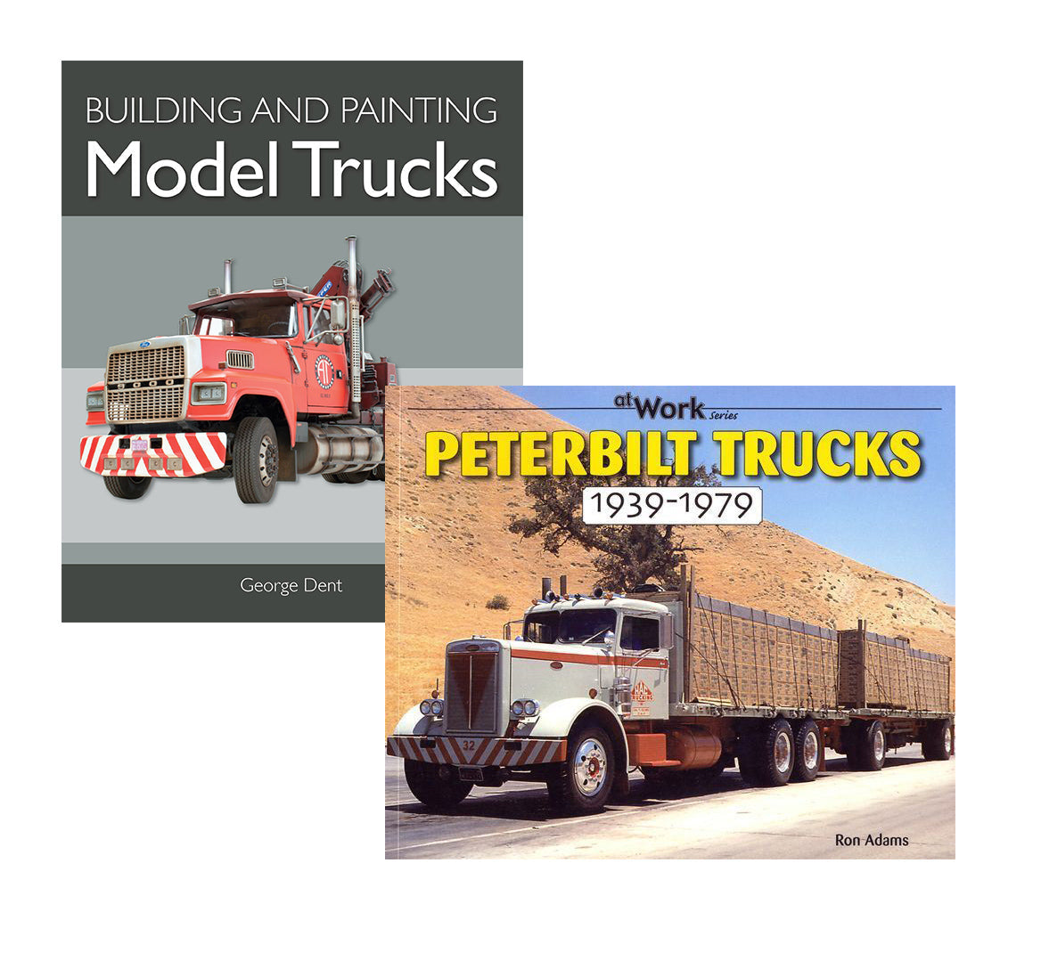 Building Model Trucks & Peterbilt Trucks 1939-1979 At Work two book ...