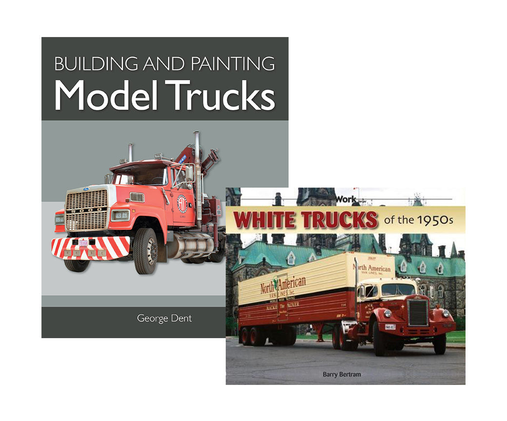 Building White Trucks Of The 1950S Model Trucks 2 Book Set ...