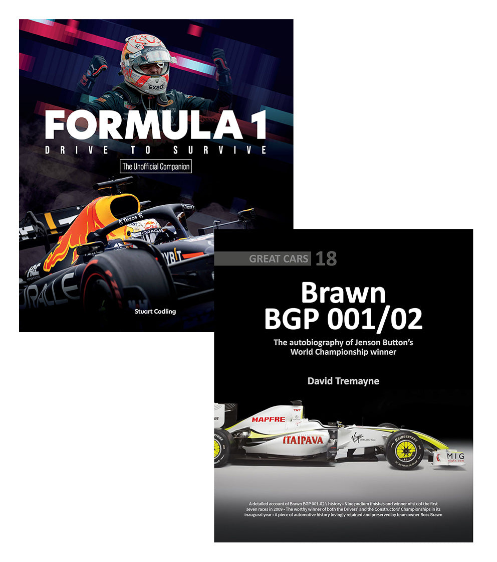 Brawn BGP 001/02 & Formula 1 Drive to Survive 2 Book Set ...