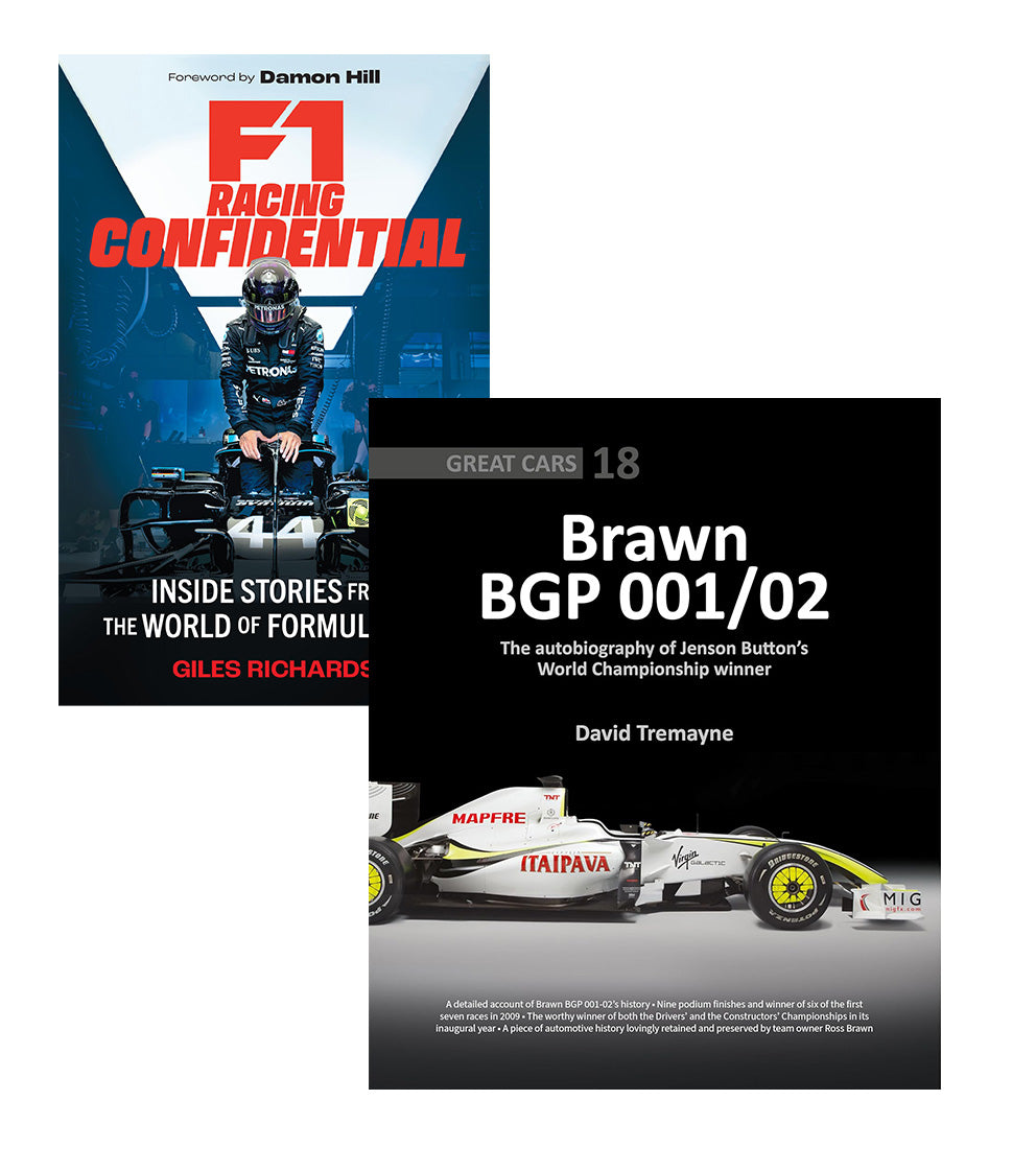Brawn BGP 001/02 & F1 Racing Confidential 2 Book Set ...