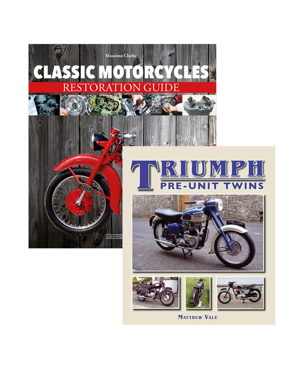 Classic Motorcycles & Triumph Pre-Unit Twins 2 Book Set ...