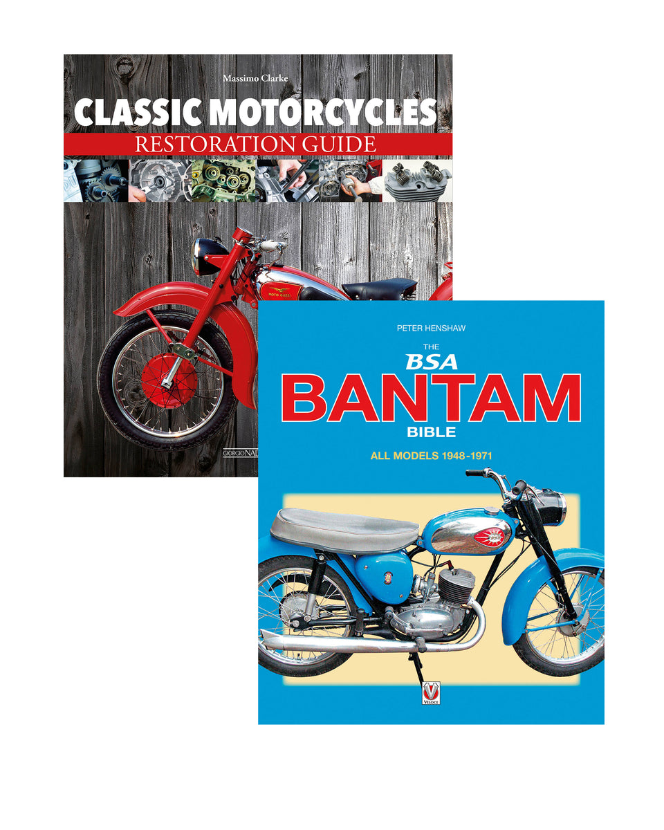 Classic Motorcycles & The BSA Bantam Bible 2 Book Set ...