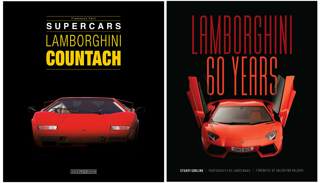 Lamborghini Countach & Lamborghini 60 Years two book set ...
