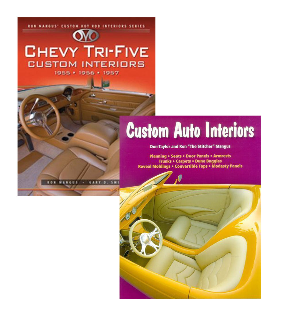 Chevy Tri-Five Custom Interiors & Custom Auto Interiors 2 Book Set ...