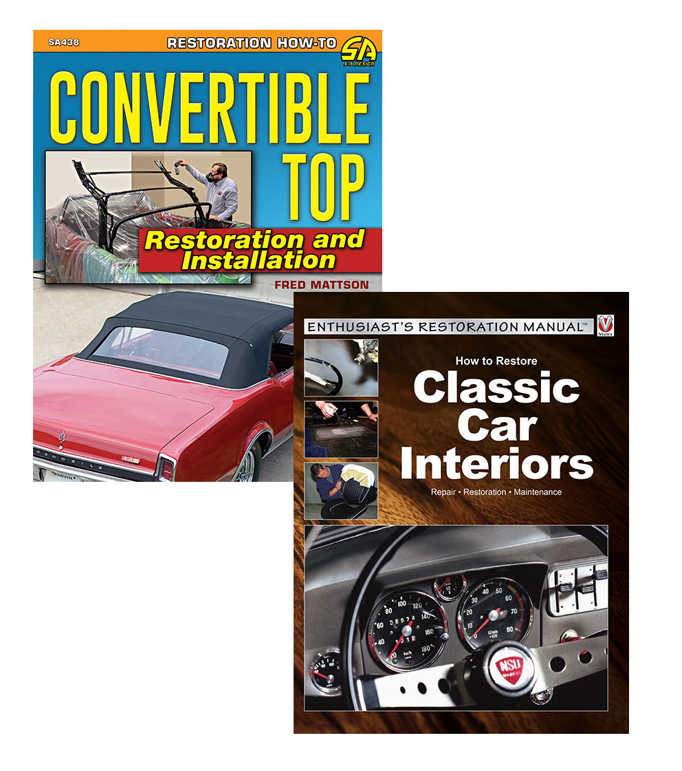 How To Restore Classic Car Interiors & Convertible Top Restoration and ...